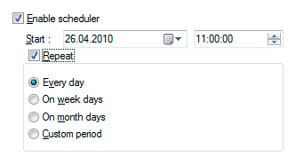 Weekly Backups with Handy Backup