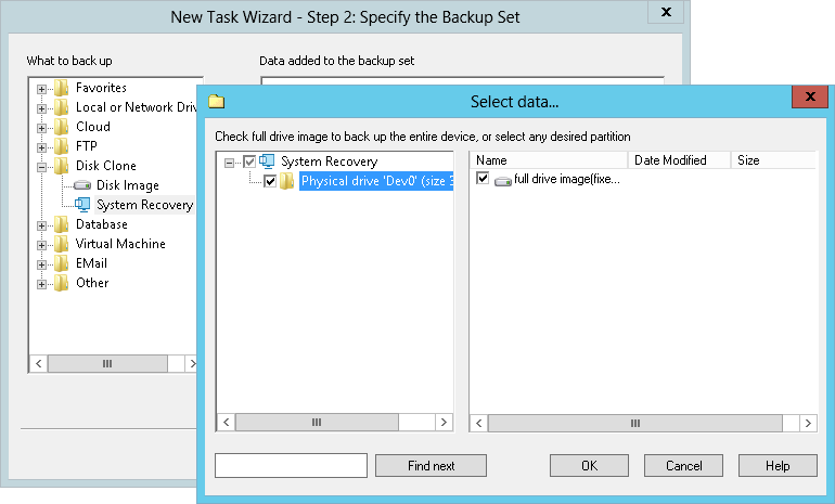 System Recovery Software Tool